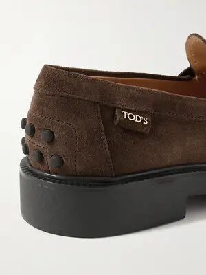 TOD'S Mocassino Suede Loafers