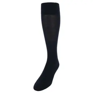 Trafalgar Sutton Over-the-calf Fine Merino Wool Socks - Black