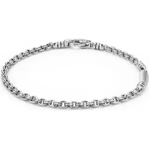 Lagos Anthem Double Link Chain Bracelet - Silver