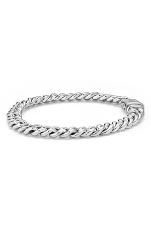 Lagos Anthem Sterling Curb Chain Bracelet - Silver