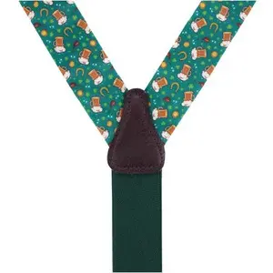 Trafalgar Cheers To St. Patrick's Day Silk Suspenders - Multiple