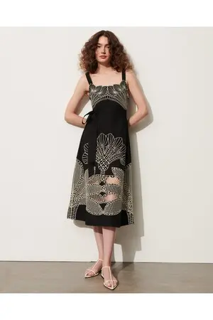 Figue Mariposa Dress In Black - 75% Off | Editorialist