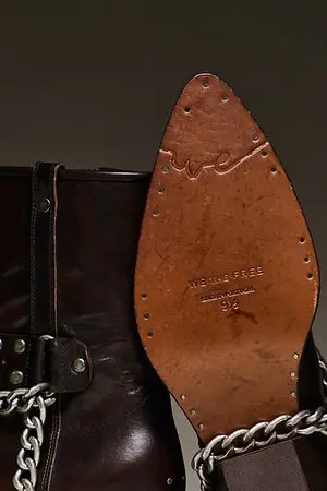 Free People We The Free Aiden Chain Boots - Brown
