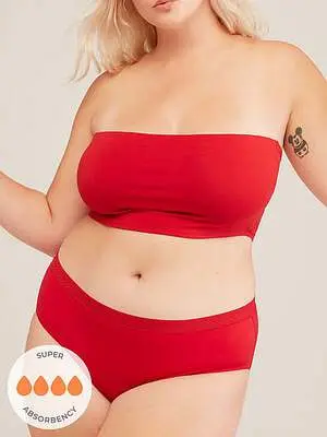 Victoria's Secret Adore Me Madison Midi Brief Period Panty