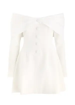 White Bow Dresses 