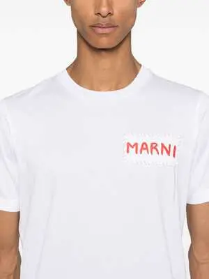 Marni Patch T-shirt - White