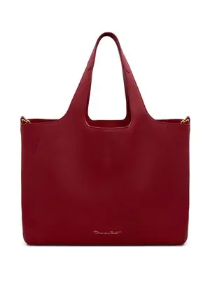 Oscar De La Renta Topaz Tote Bag - Red