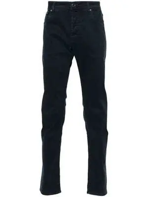 Jacob Cohen Logo-patch Jeans - Blue