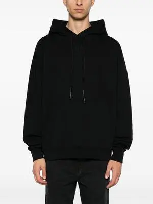 44 LABEL GROUP Logo-print Hoodie - Black