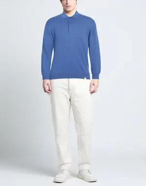 LIU •JO MAN Sweater Khaki Size Cotton - Blue