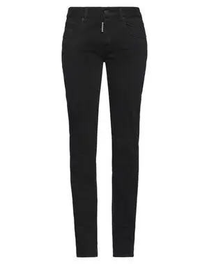 Dsquared2 Cotton Elastane Calfskin Jeans