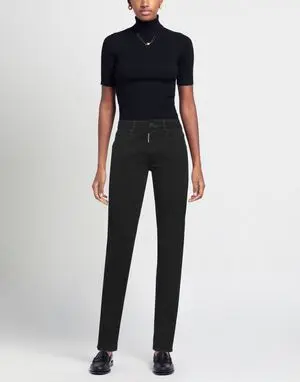 Dsquared2 Cotton Elastane Calfskin Jeans