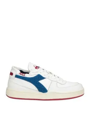 DIADORA Leather And Textile Sneakers - White