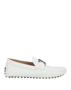 Men's White Loafers