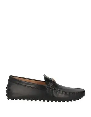 TOD'S Leather Loafers - Black