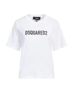 Dsquared2 Cotton T-shirt With Logo Print - White