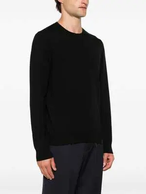 FAY Round-neck Virgin Wool Sweater