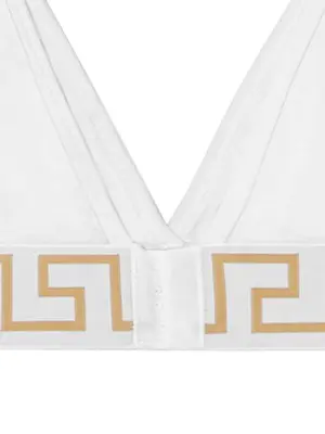Versace Greca Border Triangle Bra