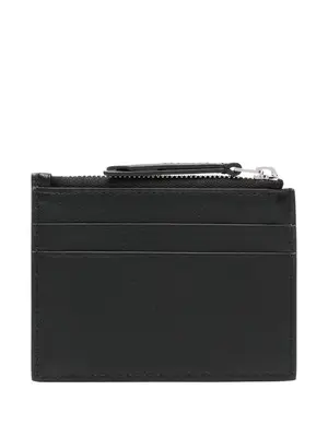 LANVIN Logo-patch Wallet - Black