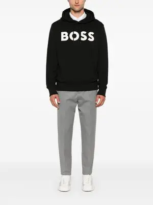 BOSS Logo-print Hoodie