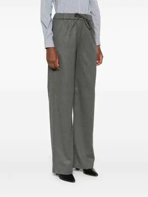 FAY Straight-leg Trousers - Grey