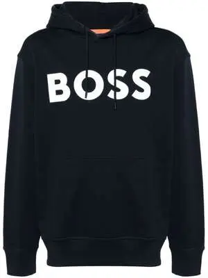 BOSS Logo-print Hoodie