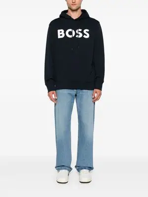 BOSS Logo-print Hoodie