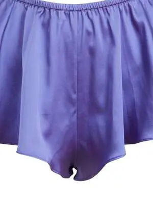 FLEUR DU MAL Luxe Flutter Shorts