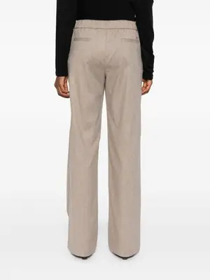 FAY Straight-leg Trousers - Brown