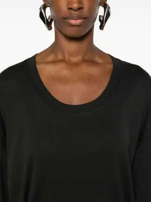 LEMAIRE Jersey T-shirt - Black