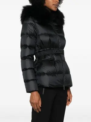 Moncler Boed Padded Hooded Jacket - Black
