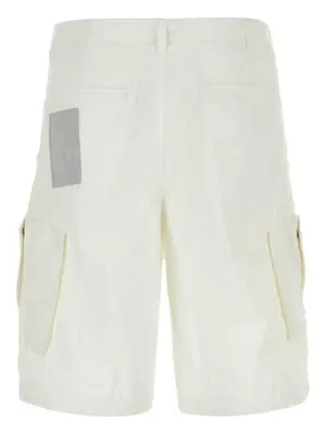 TEN C Logo-patch Cargo Shorts