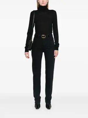 Saint Laurent Cassandre Sweater - Black