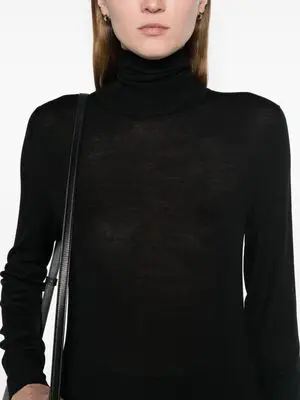 Saint Laurent Cassandre Sweater - Black