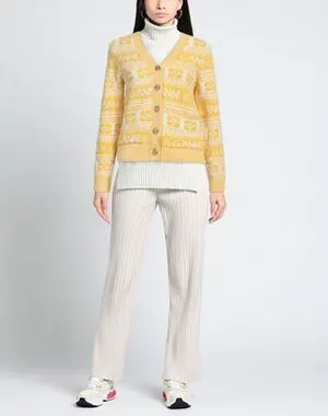 GANNI Cardigan In Wool And Recycled Fibers