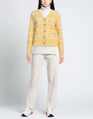 GANNI Cardigan In Wool And Recycled Fibers
