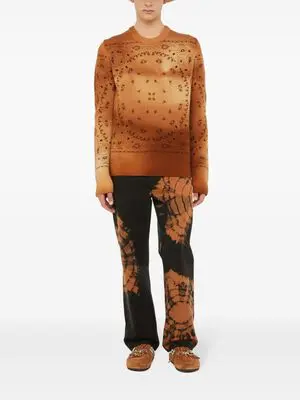 Alanui Paisley-knit Wool Jumper