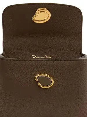 Oscar De La Renta The Mini Poppy Bag - Brown