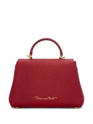 Oscar De La Renta The Mini Poppy Bag - Red