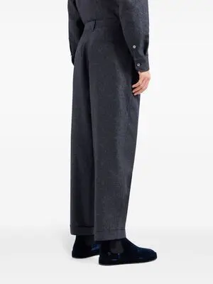 Giorgio Armani Pleated Tapered Trousers