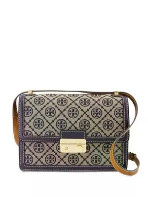 Tory Burch T Monogram Shoulder Bag - Blue