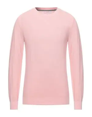 SUN 68 Knitted Cotton Sweater - Pink