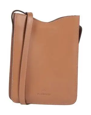Il Bisonte Leather Cross-Body Pouch Brown