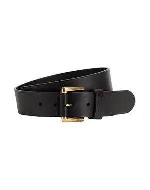 Polo Ralph Lauren Leather Dress Belt Belt Size Bovine Leather - Black