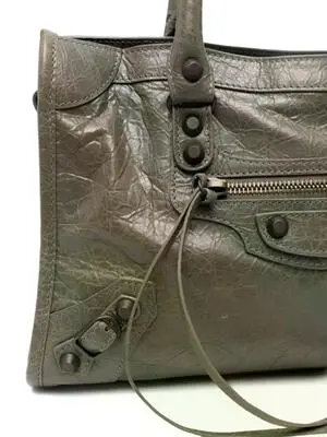 Balenciaga Small Le City Tote Bag - Green