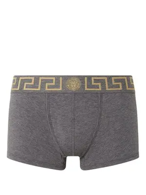 Versace Greca Border Boxers - Grey