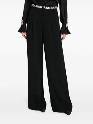 Cinq À Sept Rhinestone-embellished Genna Trousers