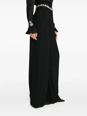 Cinq À Sept Rhinestone-embellished Genna Trousers