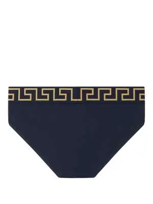 Versace Greca Border Briefs - Blue