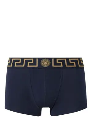 Versace Greca Border Boxers - Blue